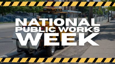 National Public Works Week 2025 - Trackless Vehicles